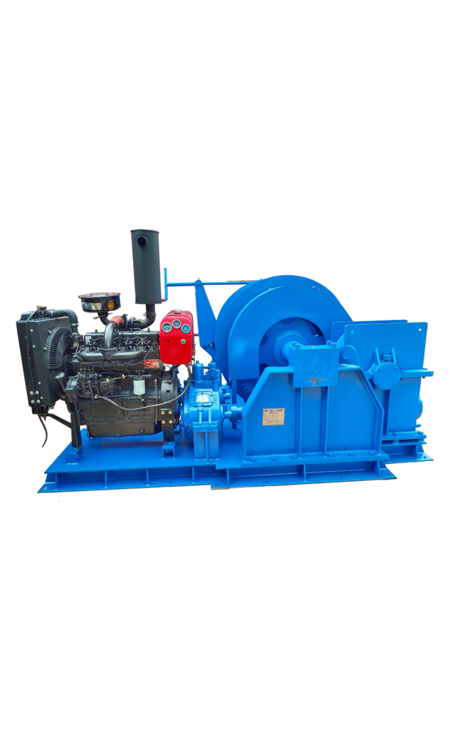 Diesel Engine Winch 80KN - Hefer
